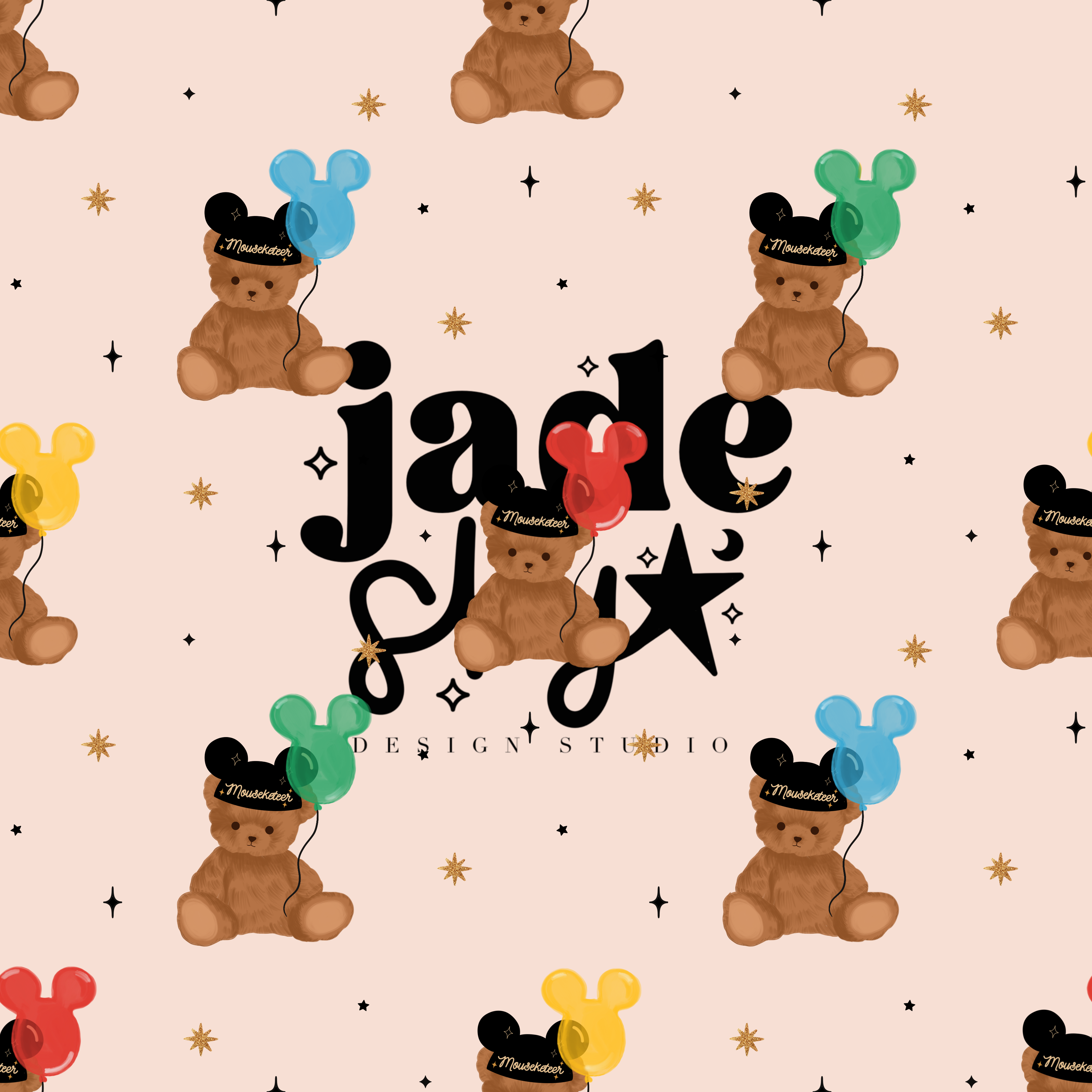 Park Teddies HAT multicolor – Jade Sky Design Studio